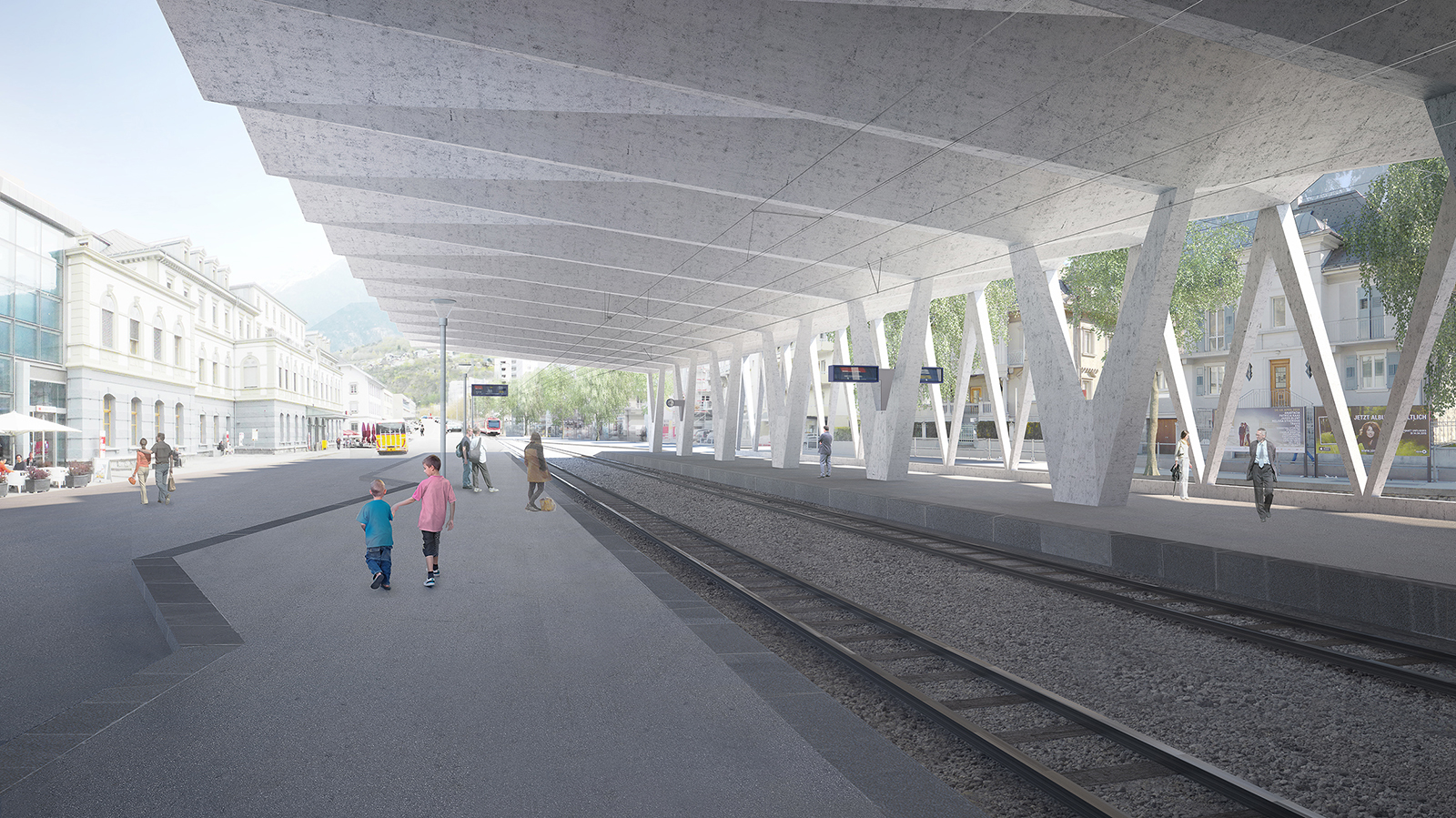 Bahnhofplatz Brig – 10:8 Architekten
